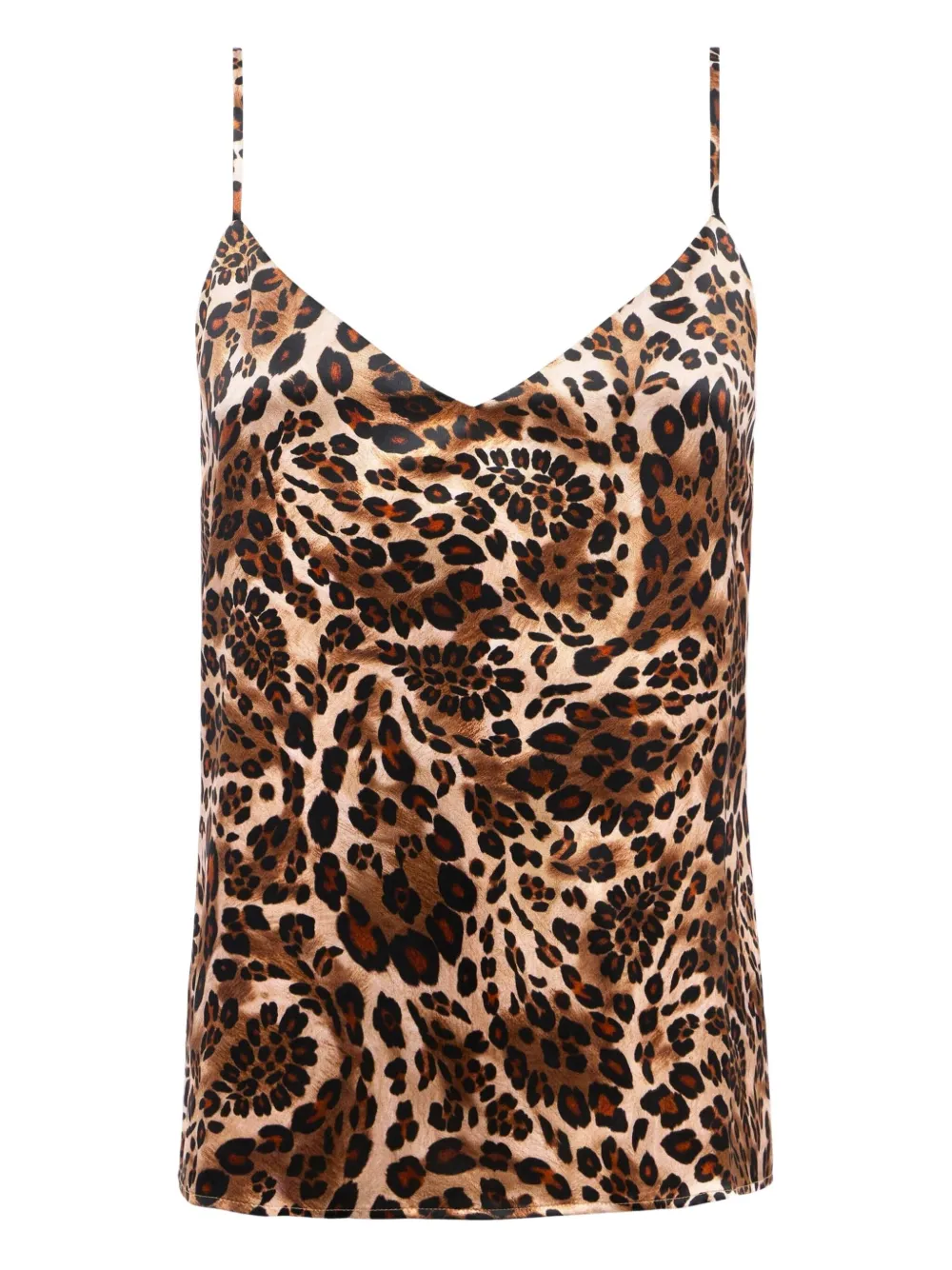 L'Agence Jane spaghetti-strap Top | Brown | FARFETCH AU