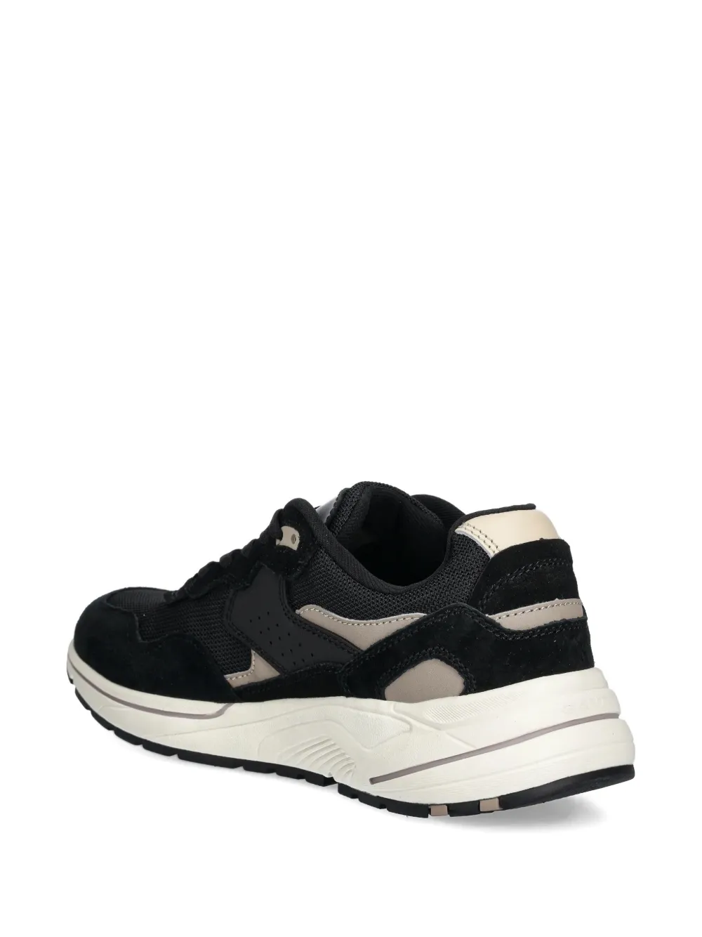 Gant Jaybro suede panelled sneakers Zwart - Schoenen.nl