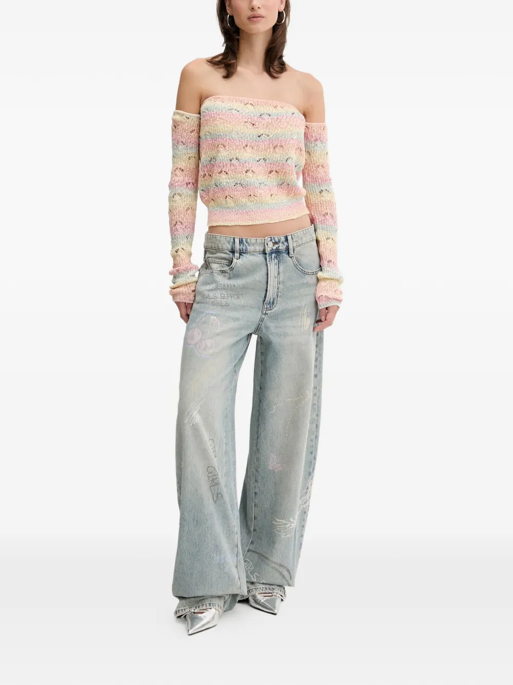 Miss Sixty Graphics Jeans | Blue | FARFETCH