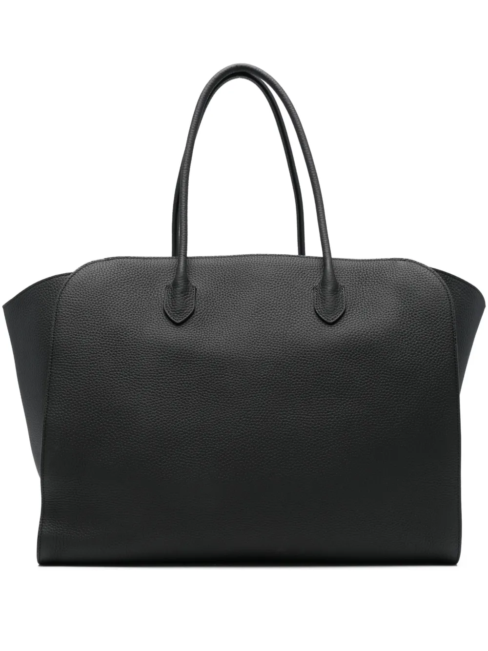 The Row Pre-Owned Marlo 皮质单肩包 | 黑色 | FARFETCH CN