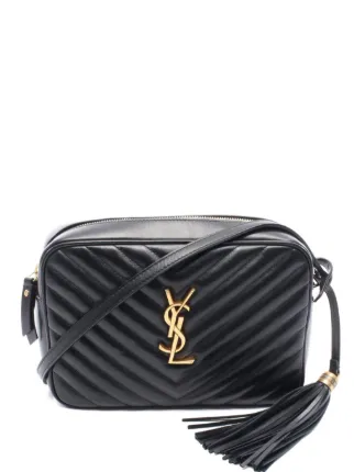 Saint Laurent Pre-Owned 2000s Lou Roux Shoulder Bag | Black | FARFETCH