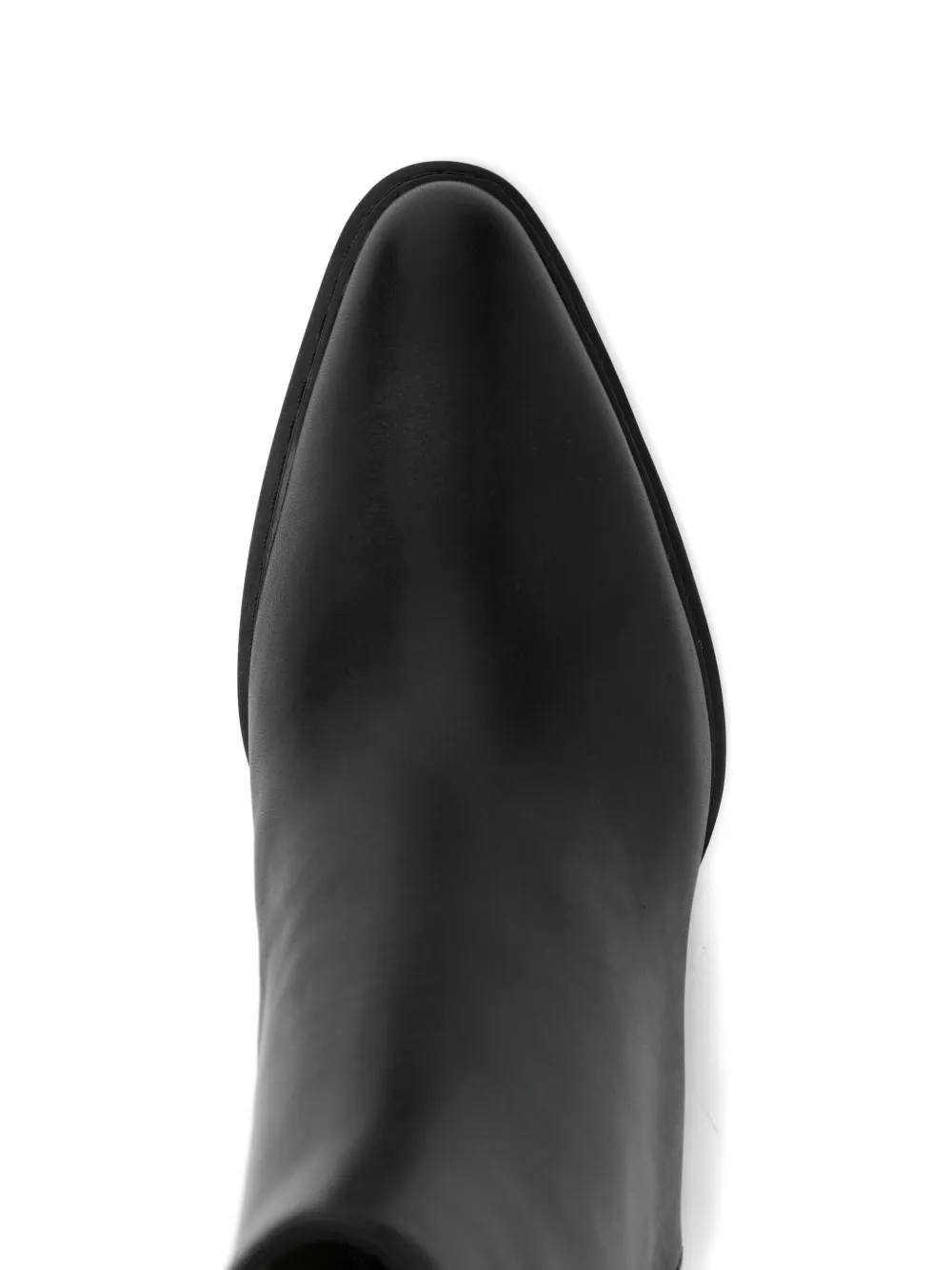 Michael Kors lex leather and signature logo boots Zwart - Schoenen.nl