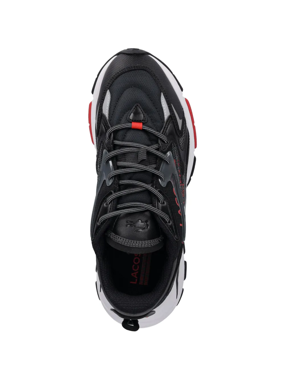 Lacoste L003 Neo Tech logo sneakers Zwart - Schoenen.nl