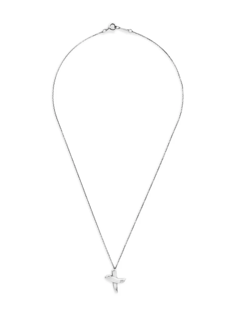 Tiffany & Co. Pre-Owned 1990-2000s Cross Necklace | Silver | FARFETCH ZA