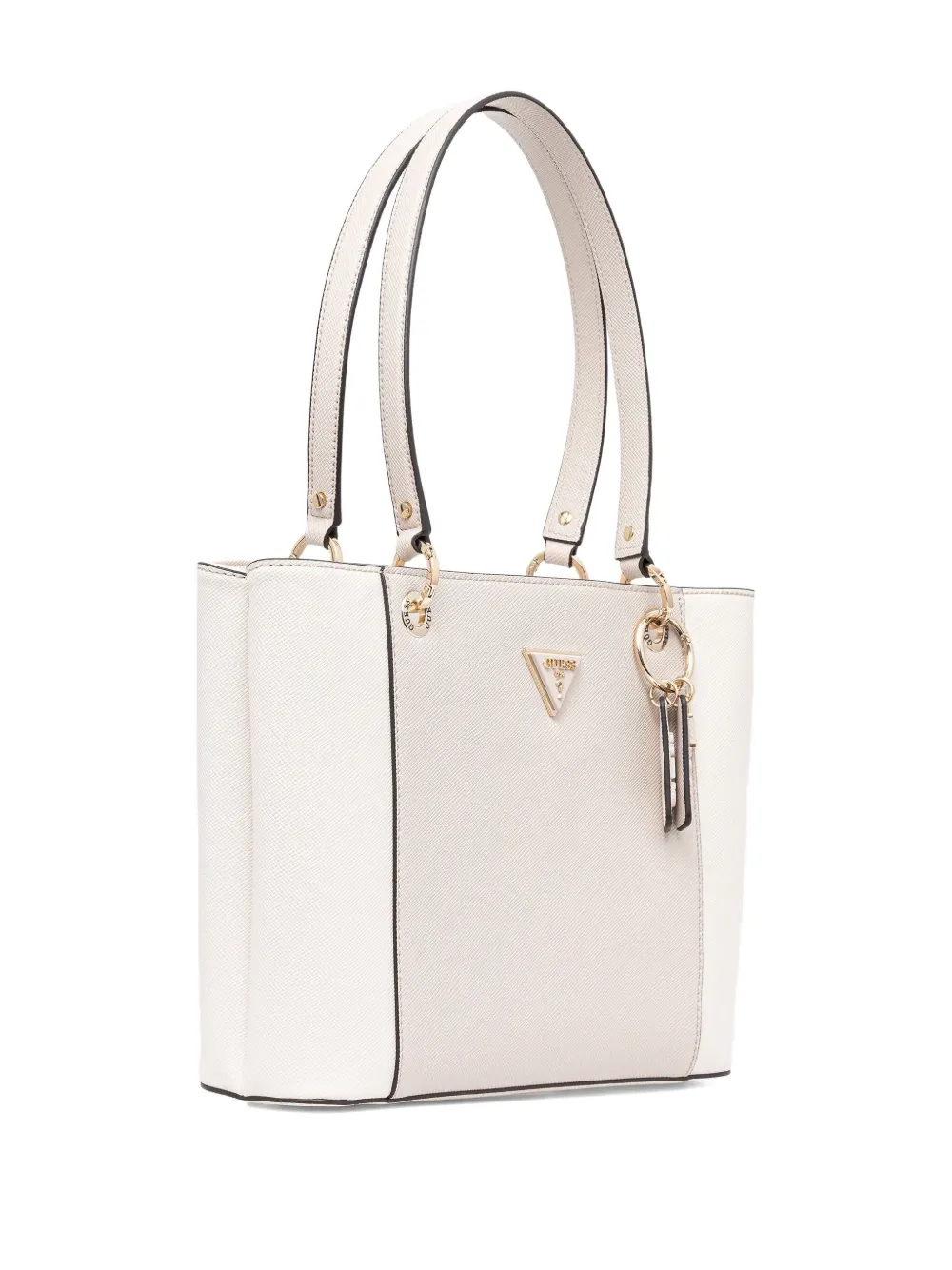 GUESS USA Noelle triangle-logo Tote Bag | Neutrals | FARFETCH