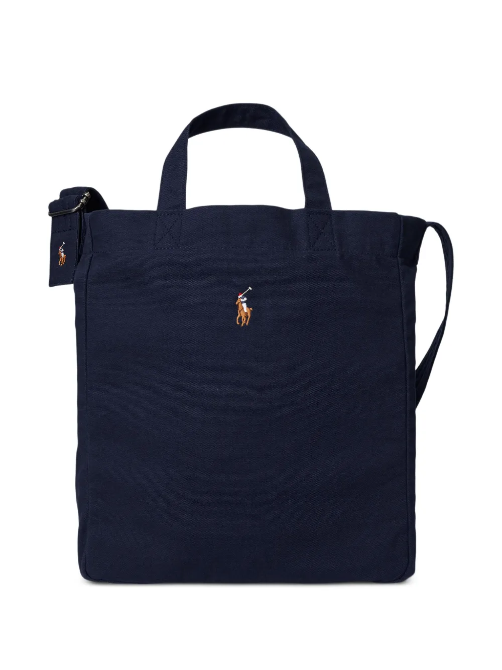 Polo Ralph Lauren logo-embroidered Tote Bag | Blue | FARFETCH