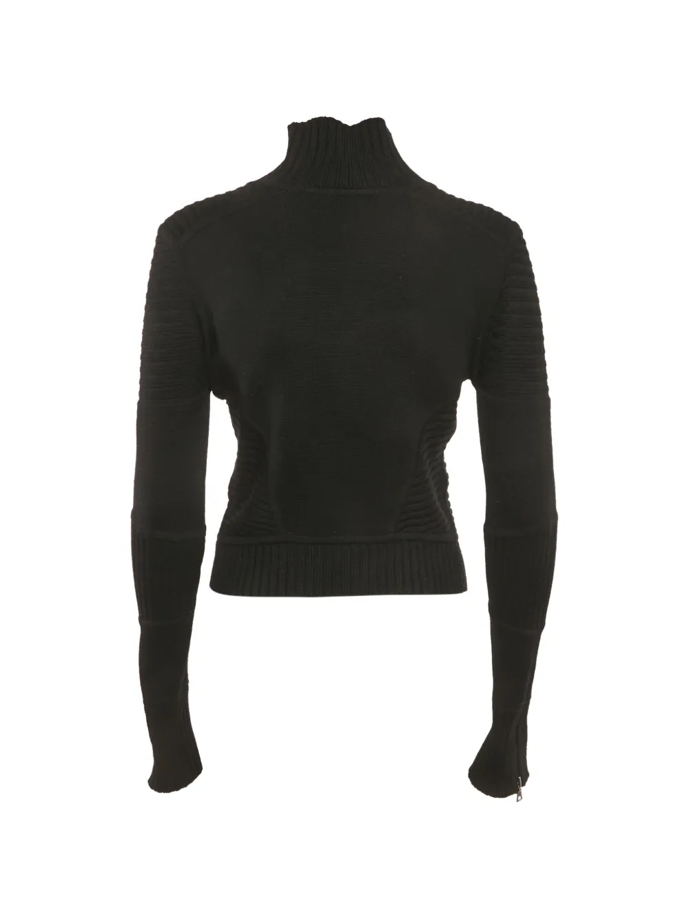 DVF Diane Von Furstenberg ruffle-detail Cardigan | Black | FARFETCH