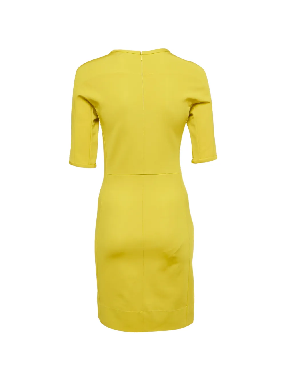 DVF Diane Von Furstenberg Oka Sheath Midi Dress | Yellow | FARFETCH