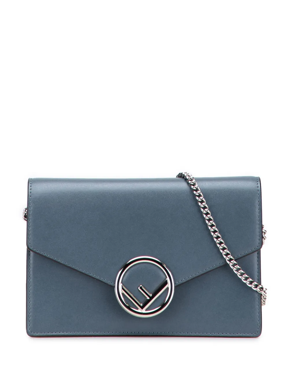 Fendi Pre-Owned 2010-2025 Leather F Is Fendi Envelope Wallet On Chain ...