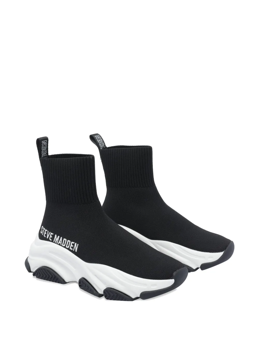 Steve Madden 70mm Prodigy logo-detail Sock Sneakers | Black | FARFETCH UK