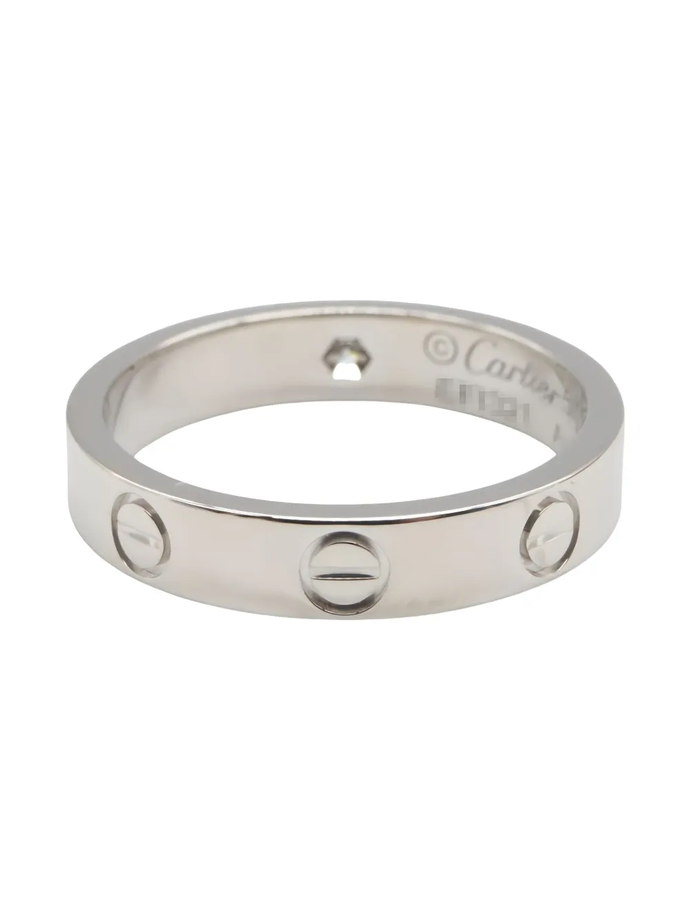 Cartier Mini Love 1PD Ring | Silver | FARFETCH