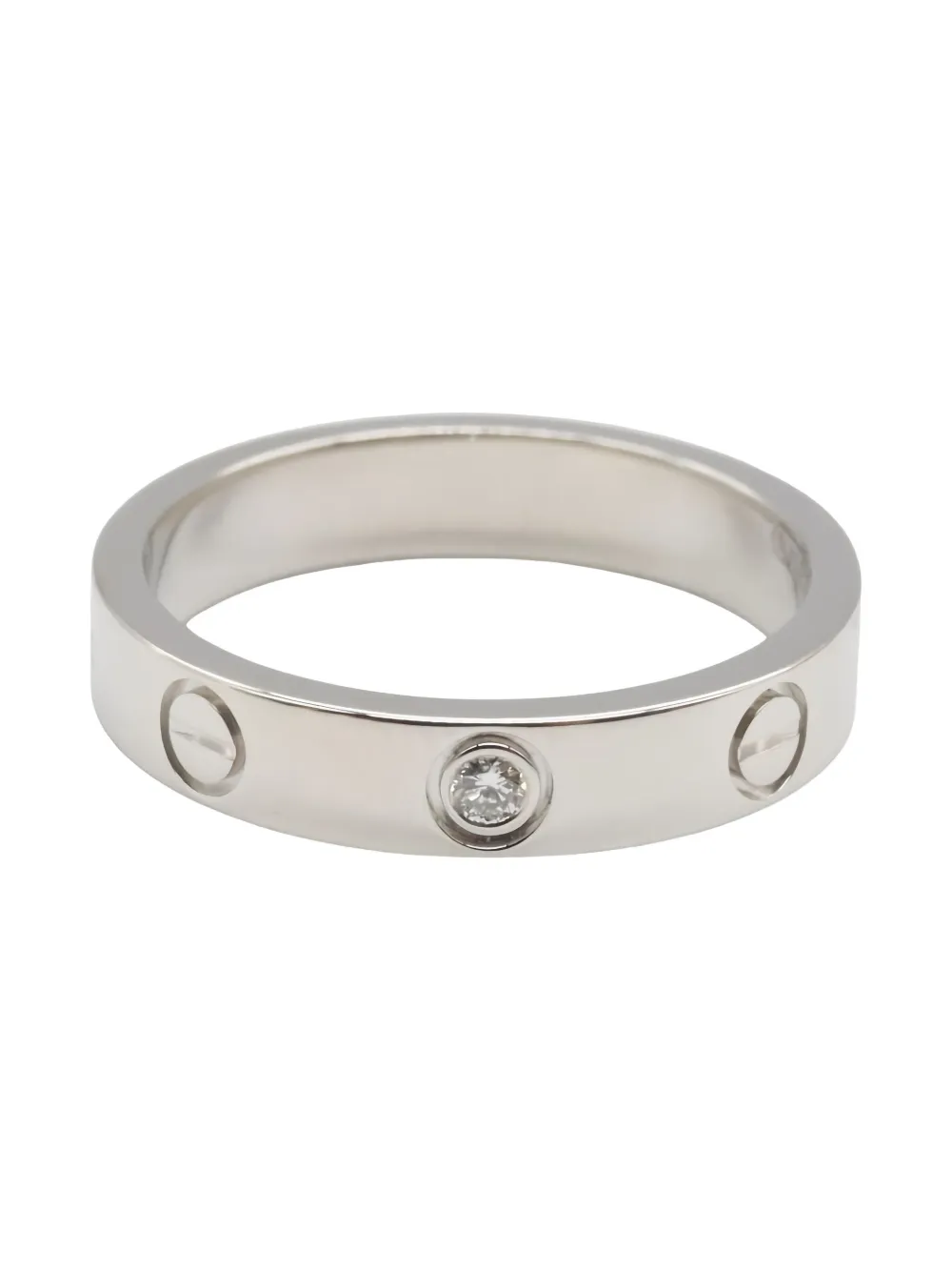 Cartier Mini Love 1PD Ring | Silver | FARFETCH