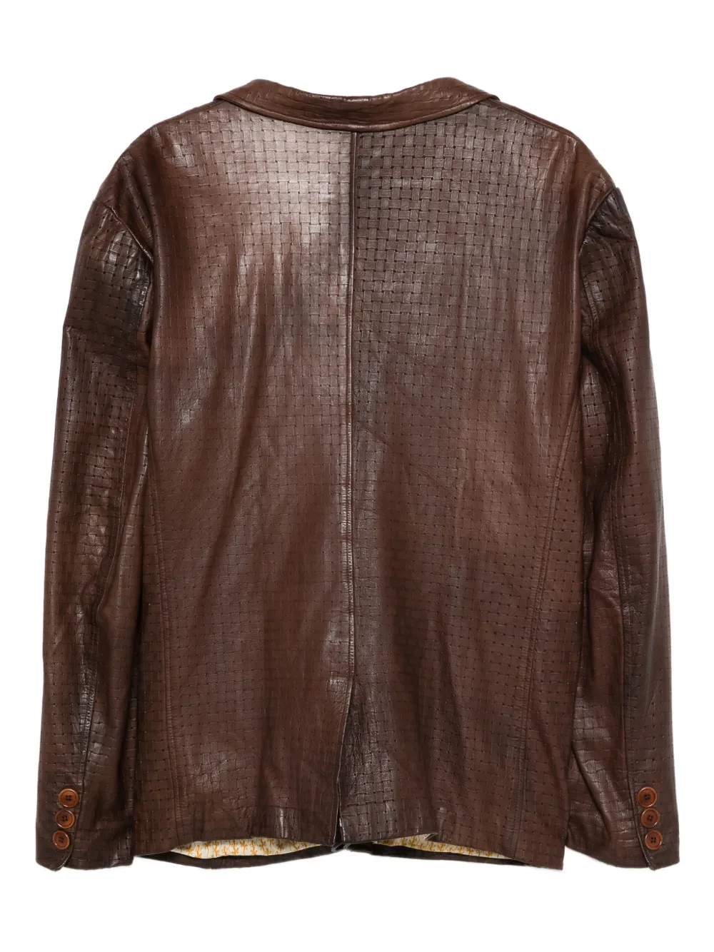 A.N.G.E.L.O. Vintage Cult 1990s Leather Jacket | Brown | FARFETCH