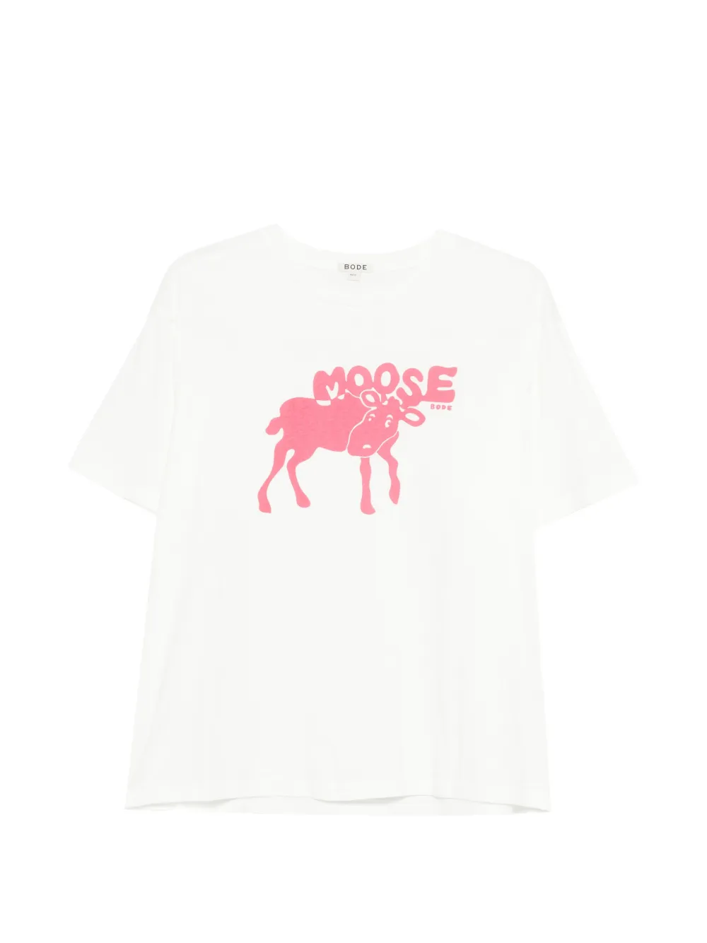 BODE Antlers Moose T-shirt | 白色 | FARFETCH CN