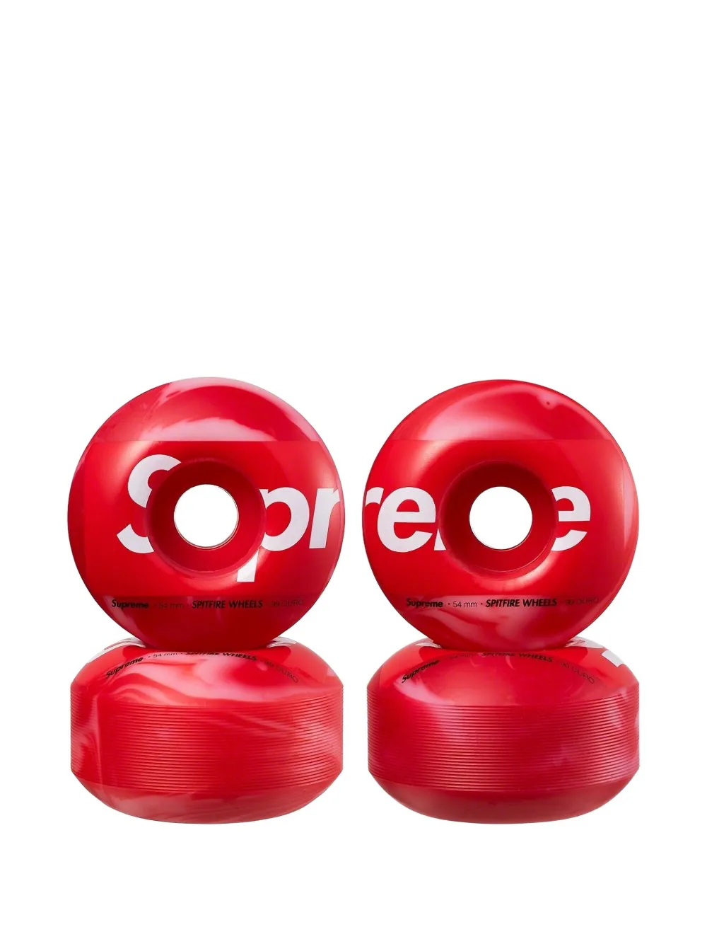 Supreme x Spitfire Shop Logo Wheels (pack Of four) | Red | FARFETCH ZA