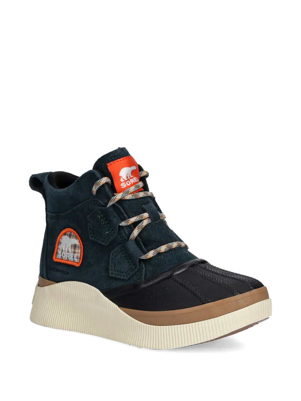 SOREL Out N About lace-up Patch Boots | Blue | FARFETCH CA