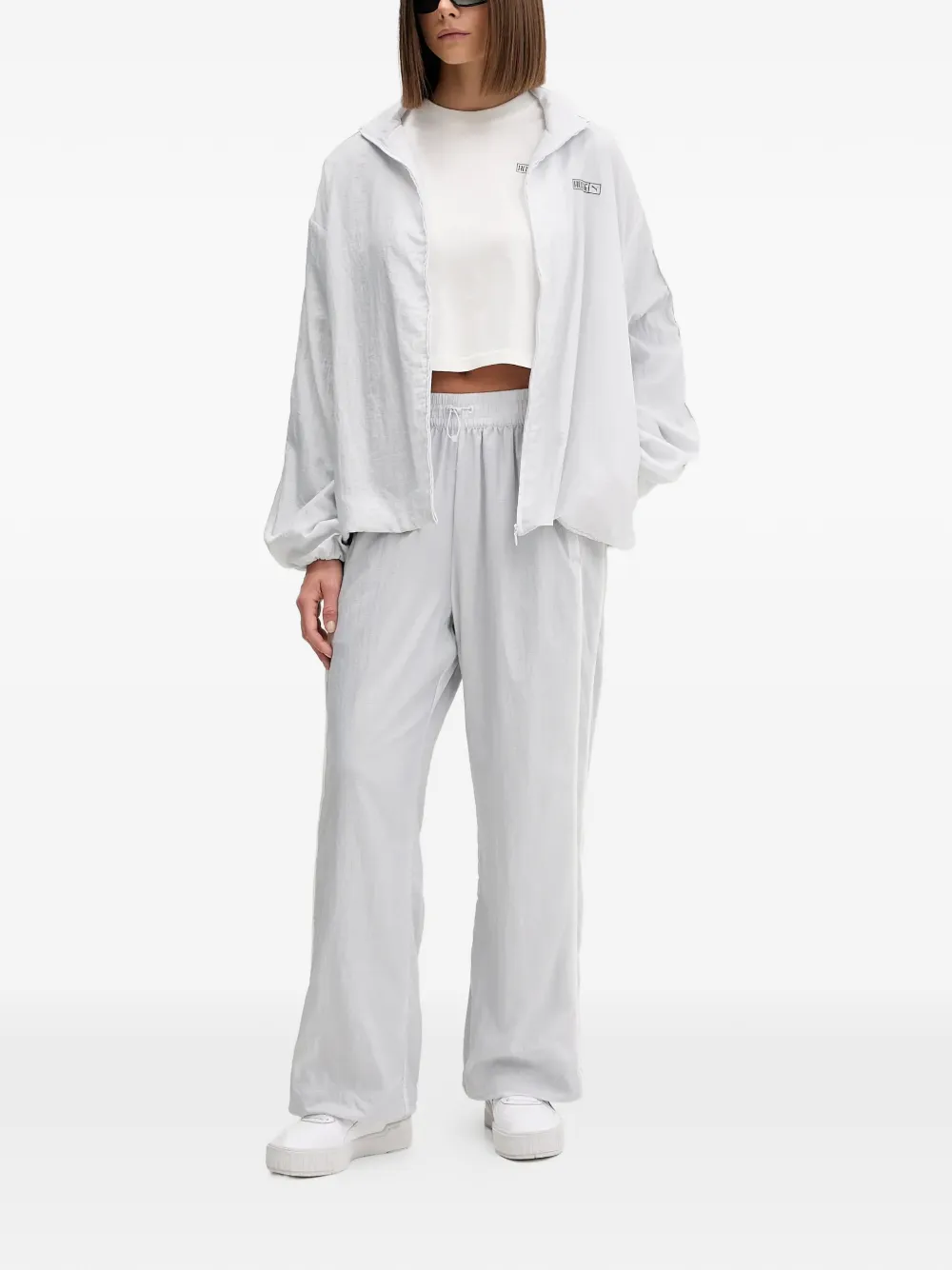 PUMA x ROSÉ T7 Track Jacket | Grey | FARFETCH