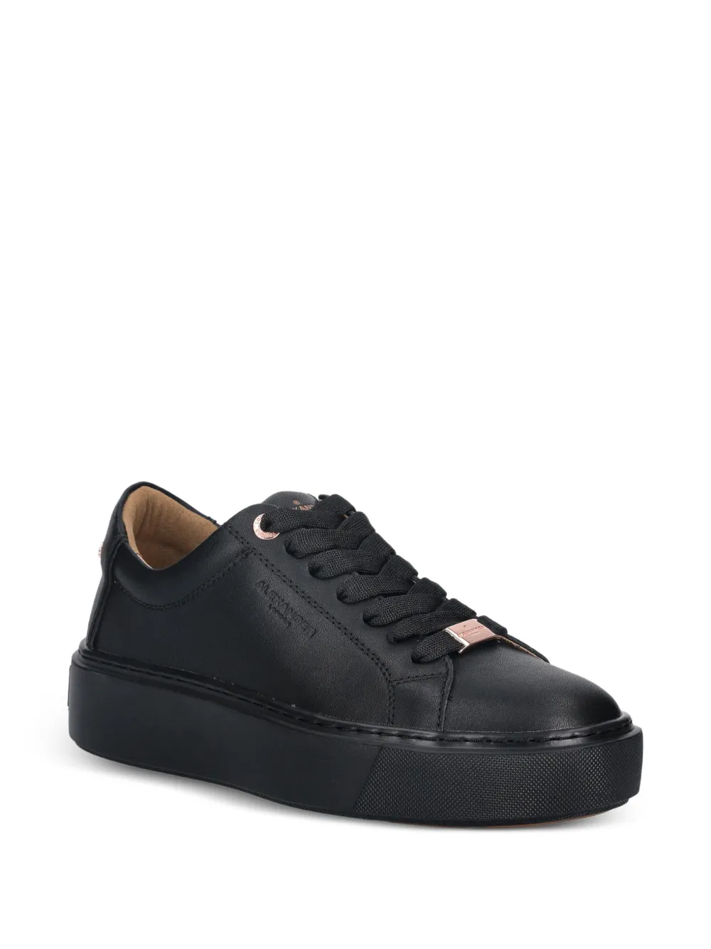 Alexander Smith London Platform lace-up Sneakers | Black | FARFETCH AU