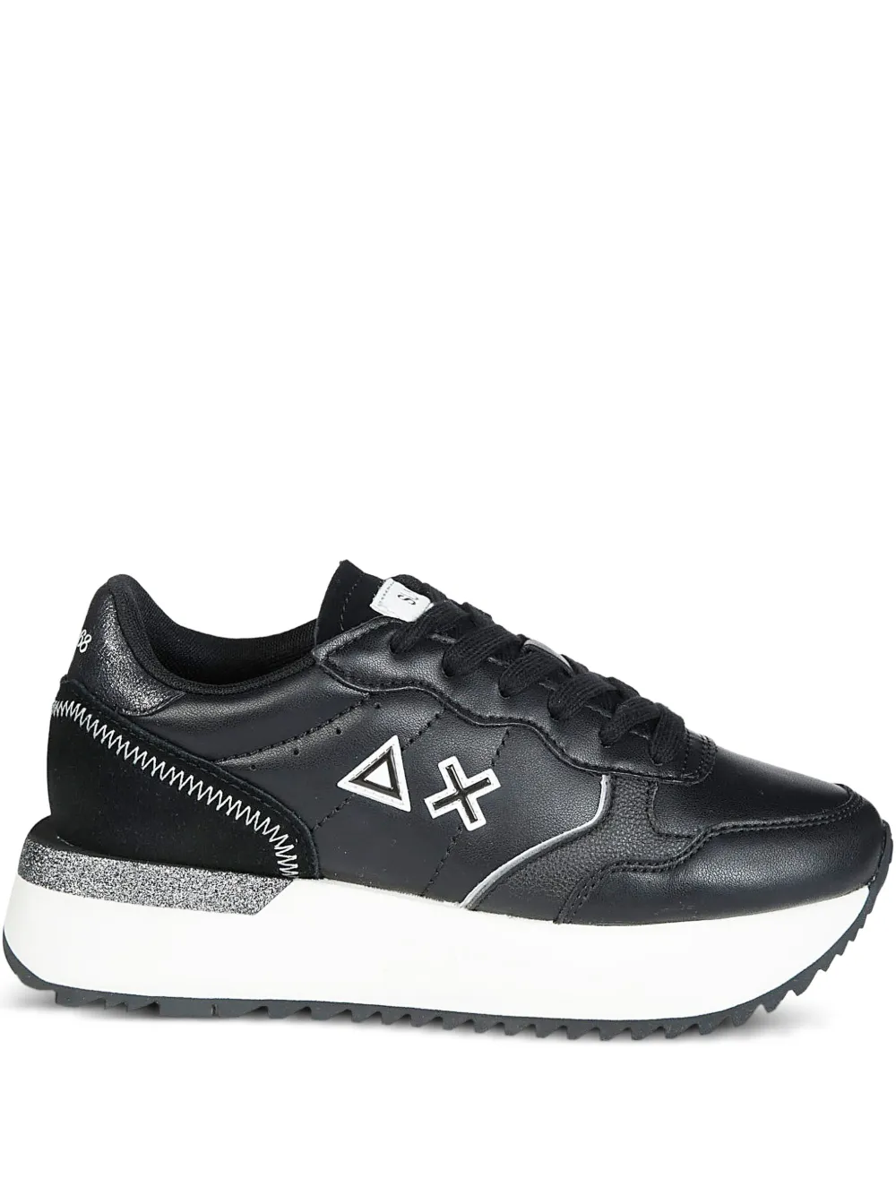 Sun68 Big Ally logo-detail Platform Sneakers | Black | FARFETCH AU