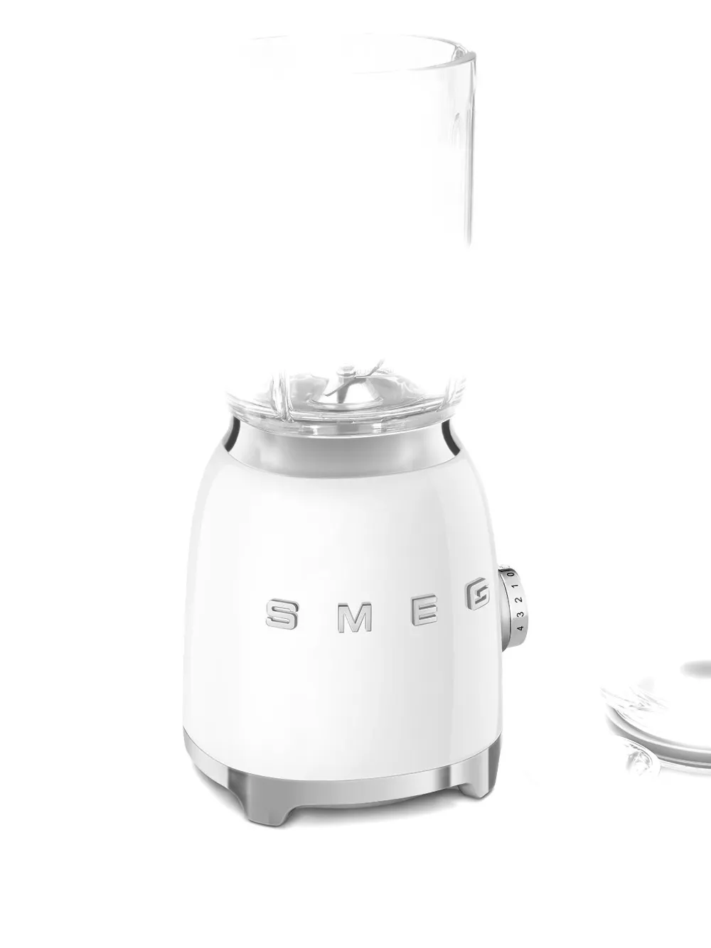 Smeg Logo Blender In White | ModeSens