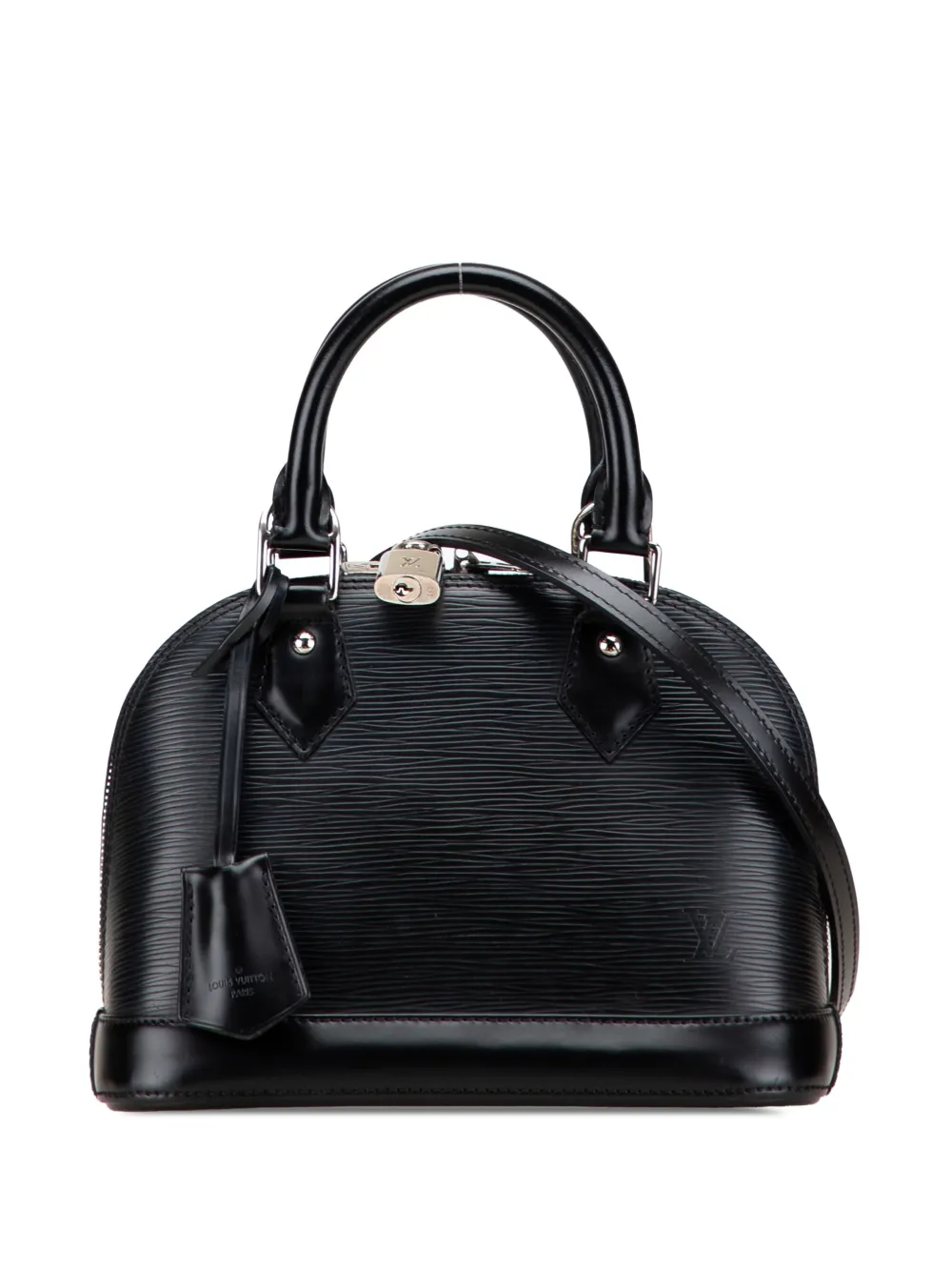 Louis Vuitton Pre-Owned Bolsa Transversal Epi Alma BB 2014 | Preto ...