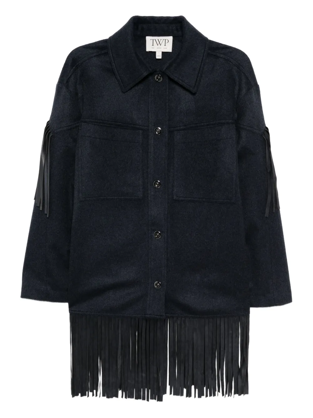 TWP Cowboy Jacket | Blue | FARFETCH AU