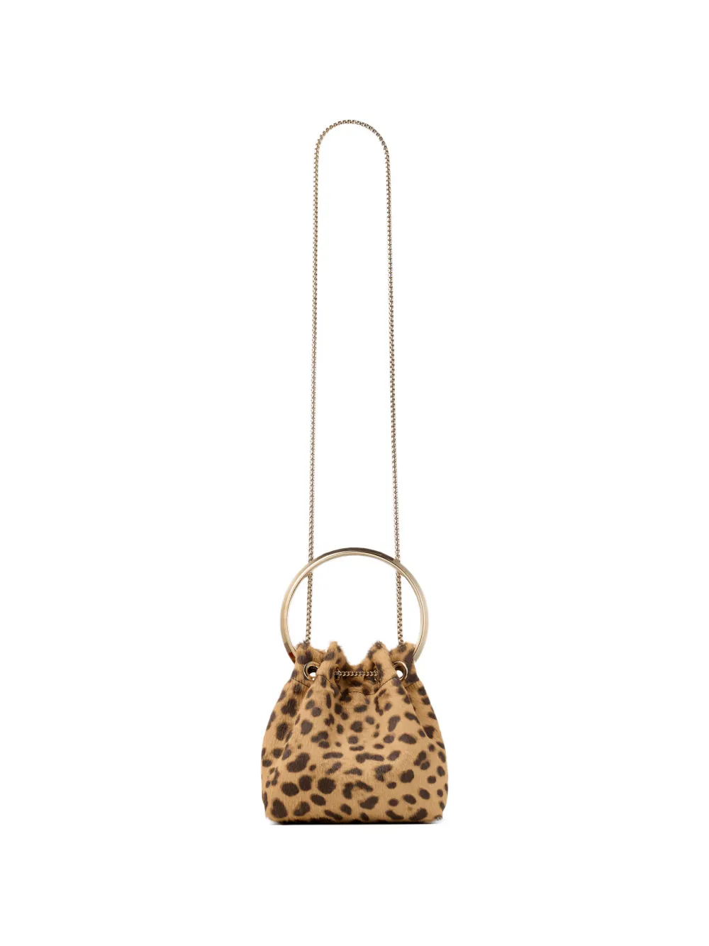 Jimmy Choo Bon Bon leopard-print circe-handle Mini Bag | Neutrals ...
