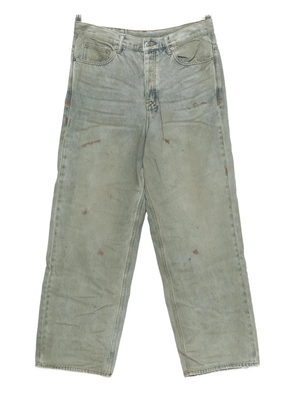Ksubi Greaser Cotton Jeans | Grey | FARFETCH UK