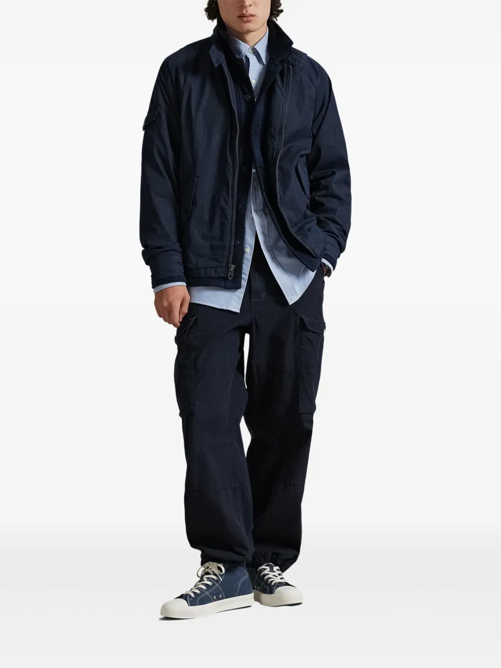 Polo Ralph Lauren zip-up Jacket | Blue | FARFETCH