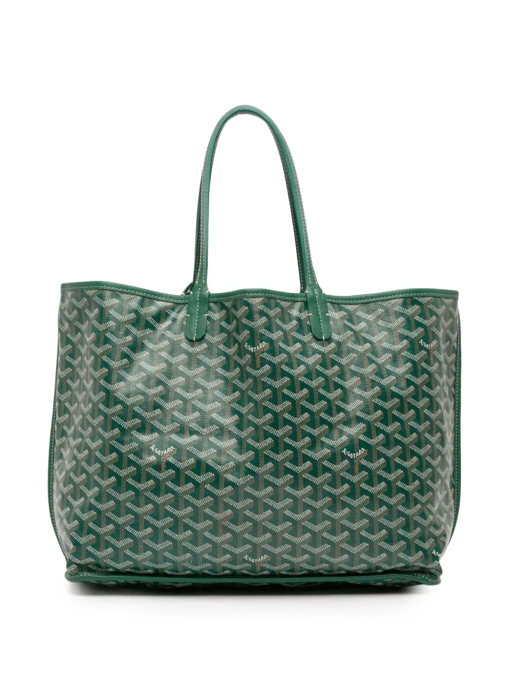 Goyard Pre-Owned 2010 Goyardine Reversible Anjou PM Tote Bag | Green ...