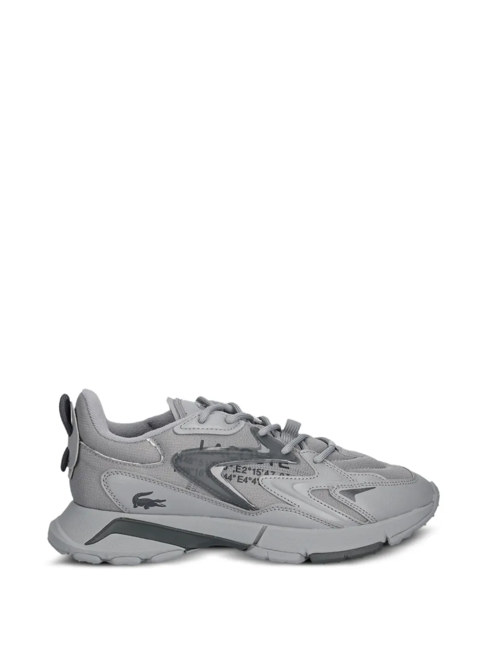 Lacoste L003 Neo Tech Logo lace-up Sneakers | Grey | FARFETCH