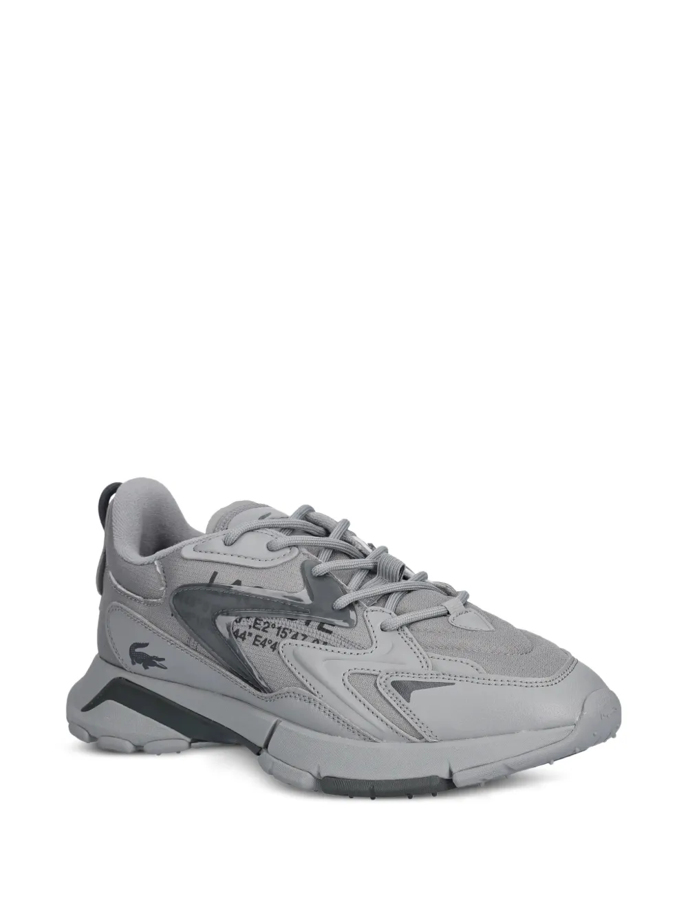 Lacoste L003 Neo Tech Logo lace-up Sneakers | Grey | FARFETCH