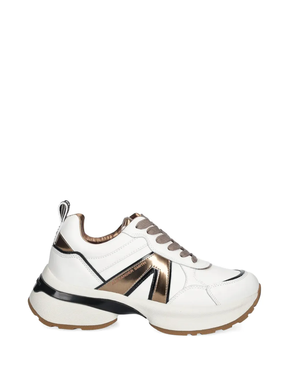 Alexander Smith Victoria metallic-trim Sneakers | 白色 | FARFETCH CN