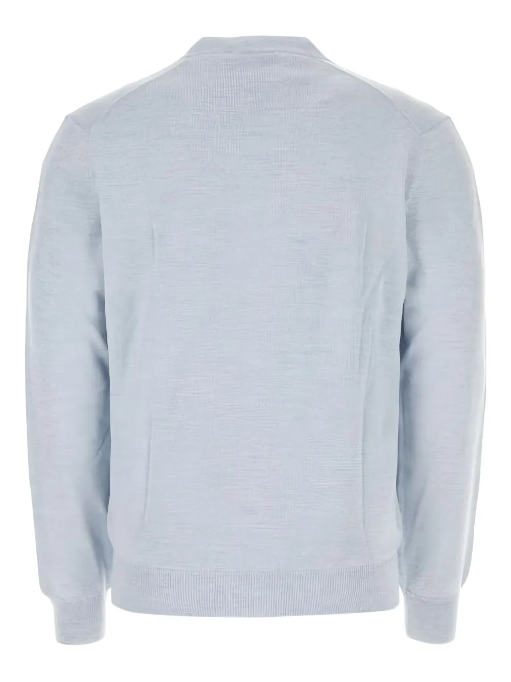 Maison Kitsuné Fox Head Embroidered Cardigan | Blue | FARFETCH