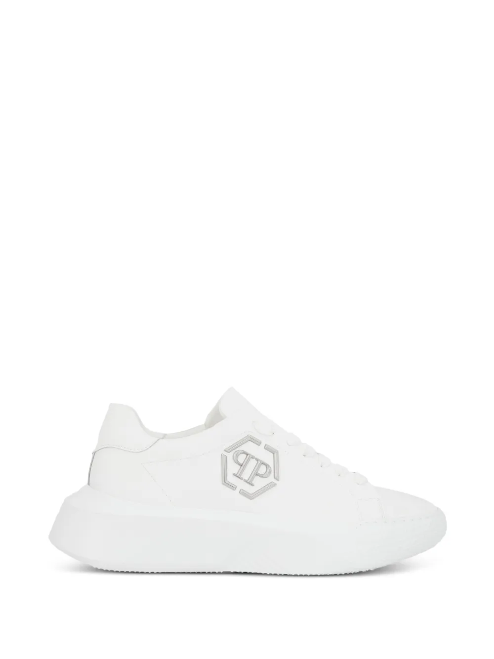 Philipp Plein Godzilla hexagon-logo Runner Sneakers | White | FARFETCH ZA