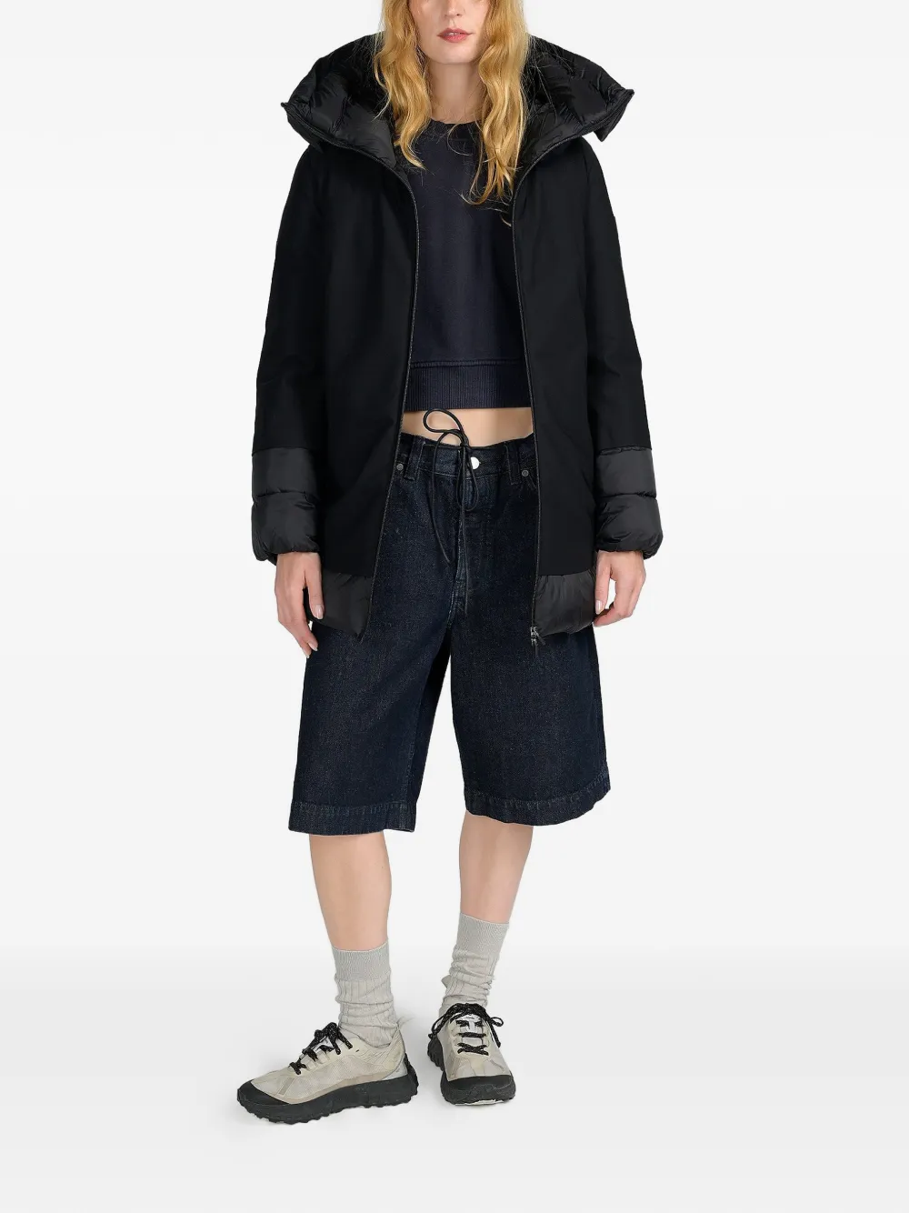 Canadian high-neck Padded Jacket | Black | FARFETCH