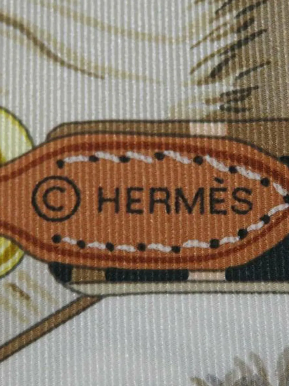 Hermès Pre-Owned 2000-2025 Jour De Casting Silk Scarf Scarves | White ...