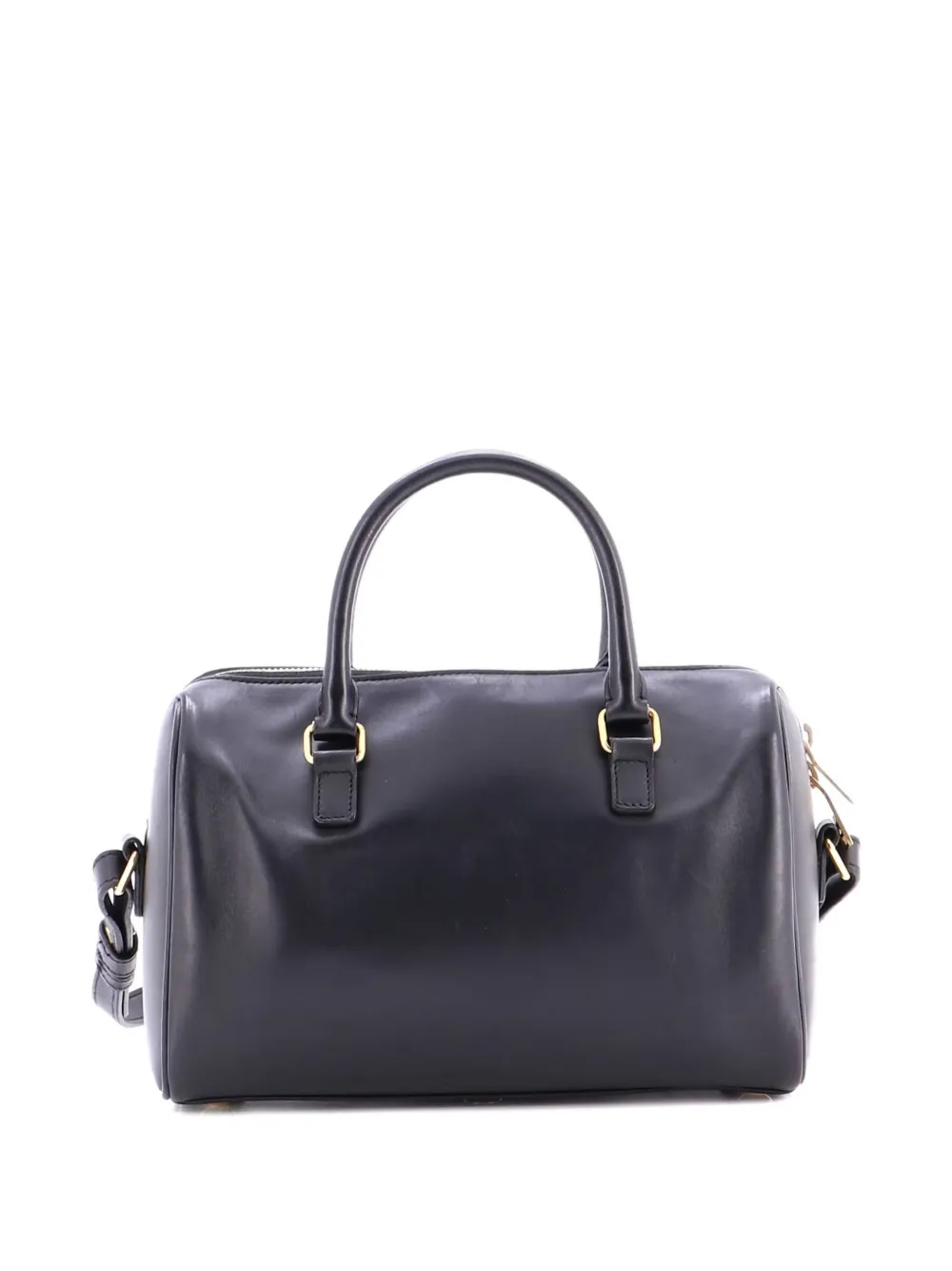 Saint Laurent Pre-Owned Classic Duffle Bag Leather Toy Shoulder Bag ...