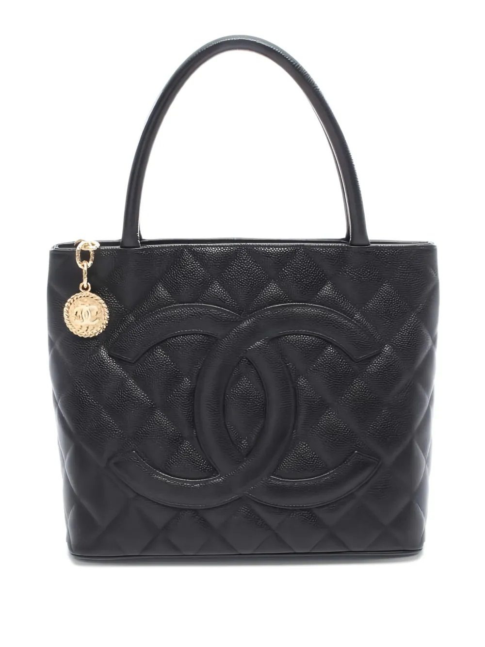 CHANEL Pre-Owned 2005-2006 Quilted Reissue Tote Handbag | Black | FARFETCH