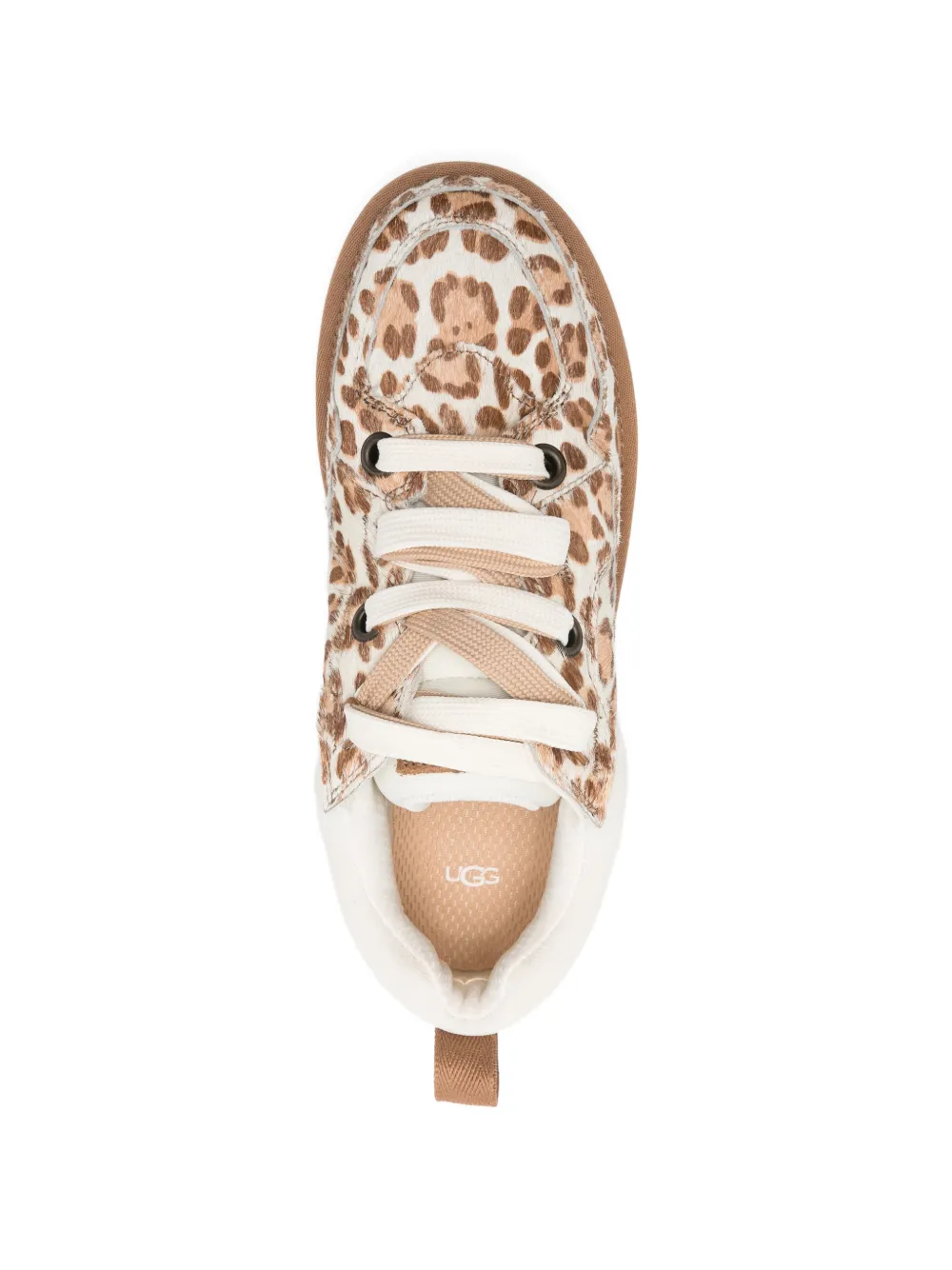 UGG Lo Lowmel leopard plains sneakers Beige - Schoenen.nl