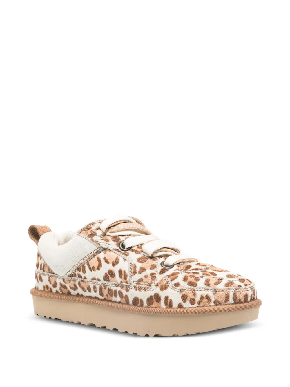 UGG Lo Lowmel Leopard Plains Sneakers | Neutrals | FARFETCH AU