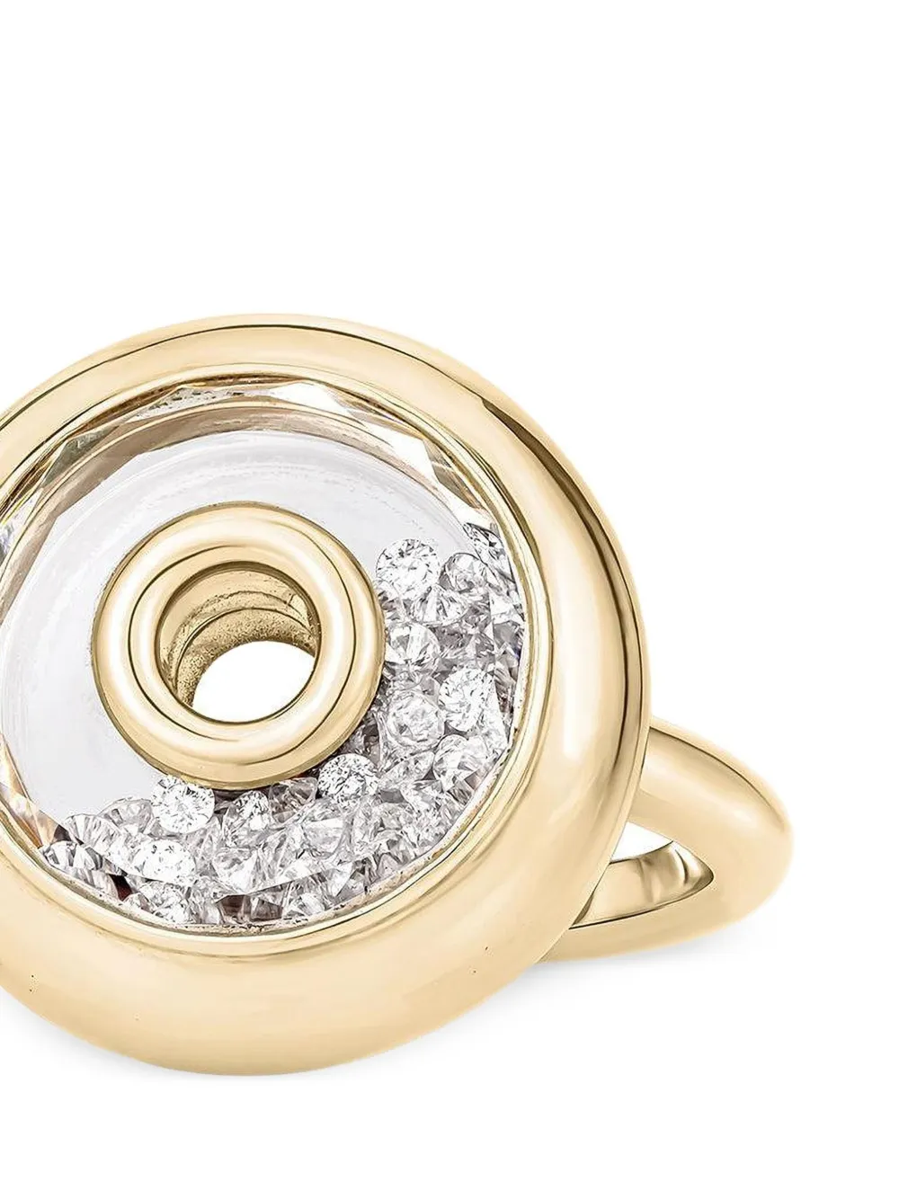 Moritz Glik 18K Yellow Gold Roda Diamond Ring | Gold | FARFETCH