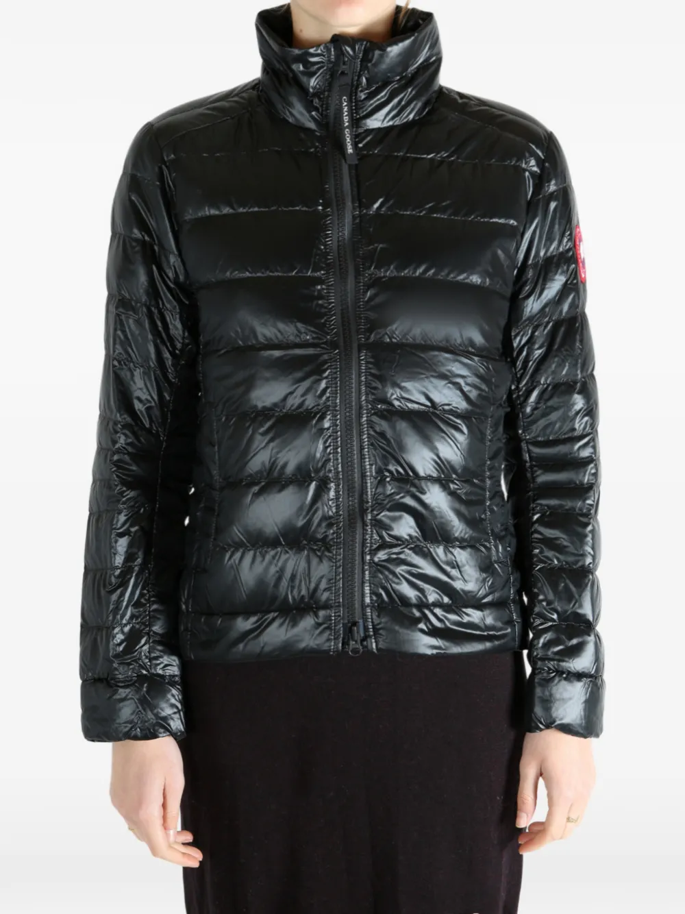 Canada Goose Quilted Zip Jacket | Black | FARFETCH
