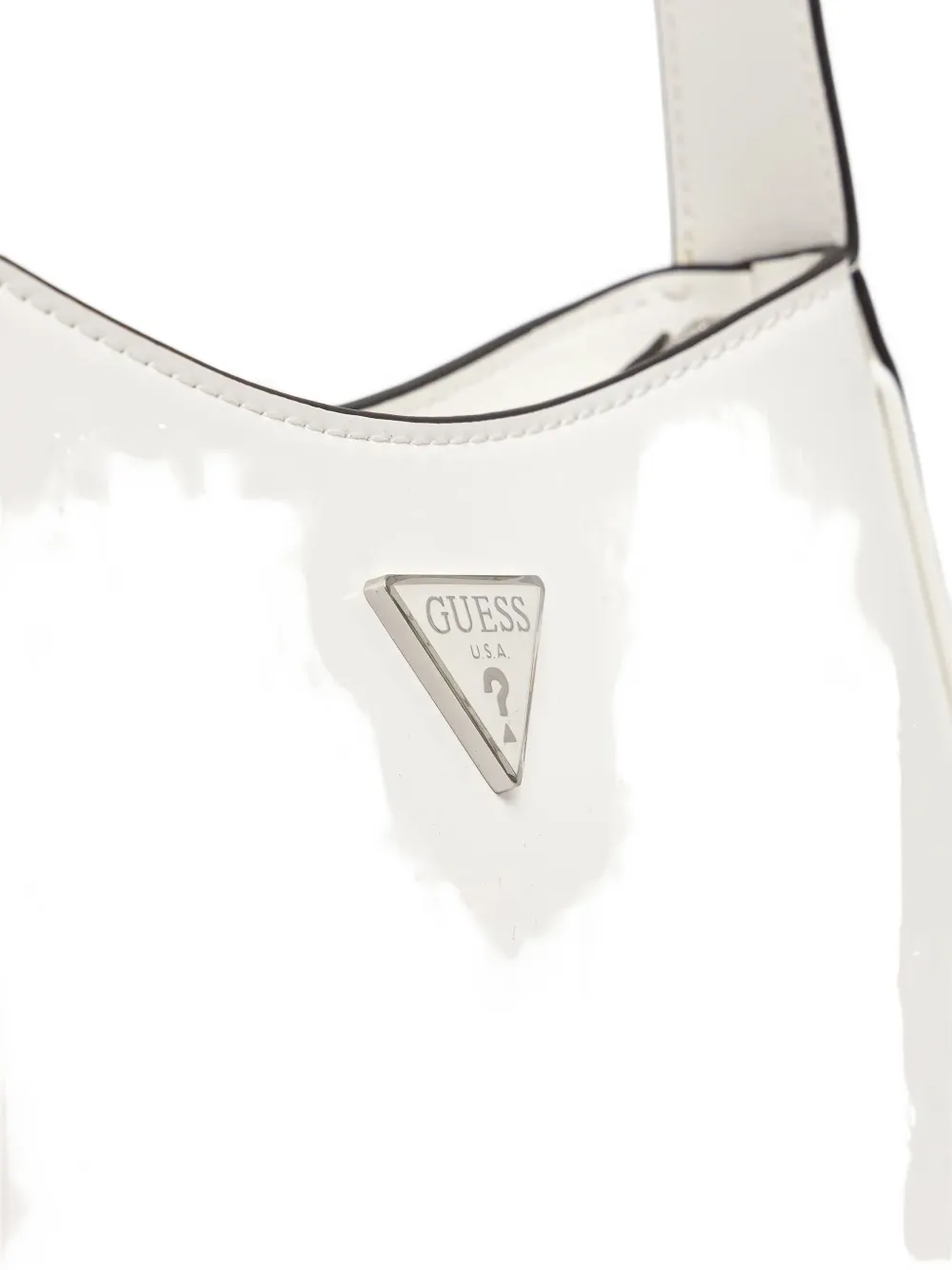 Guess Usa Arnela Shoulder Bag In White | ModeSens