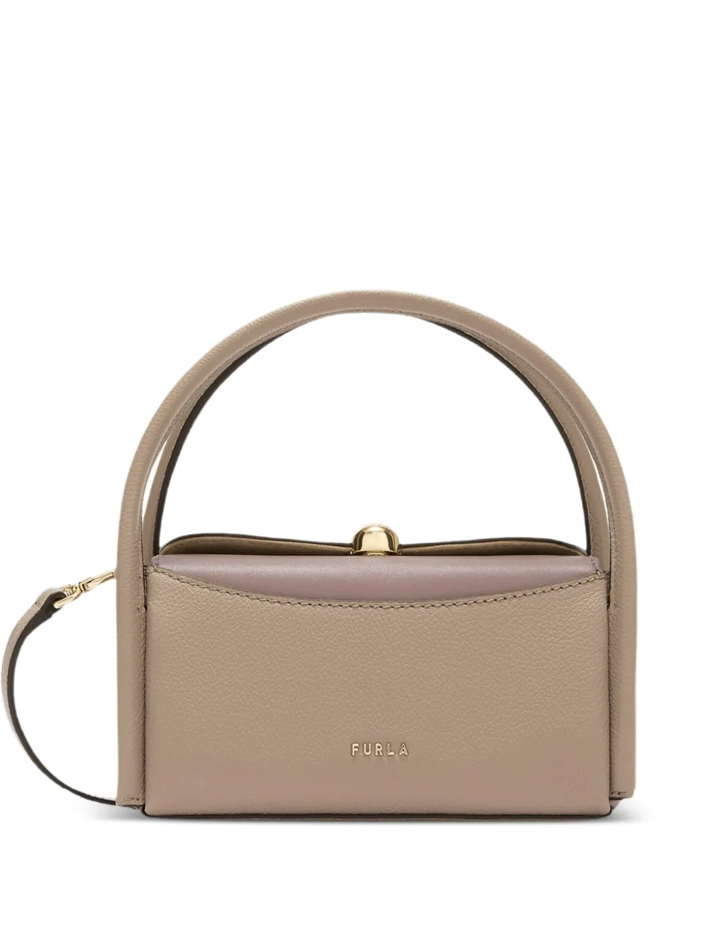 Furla Bolsa Tote Boston Square Nicole Mini | Neutro | FARFETCH BR