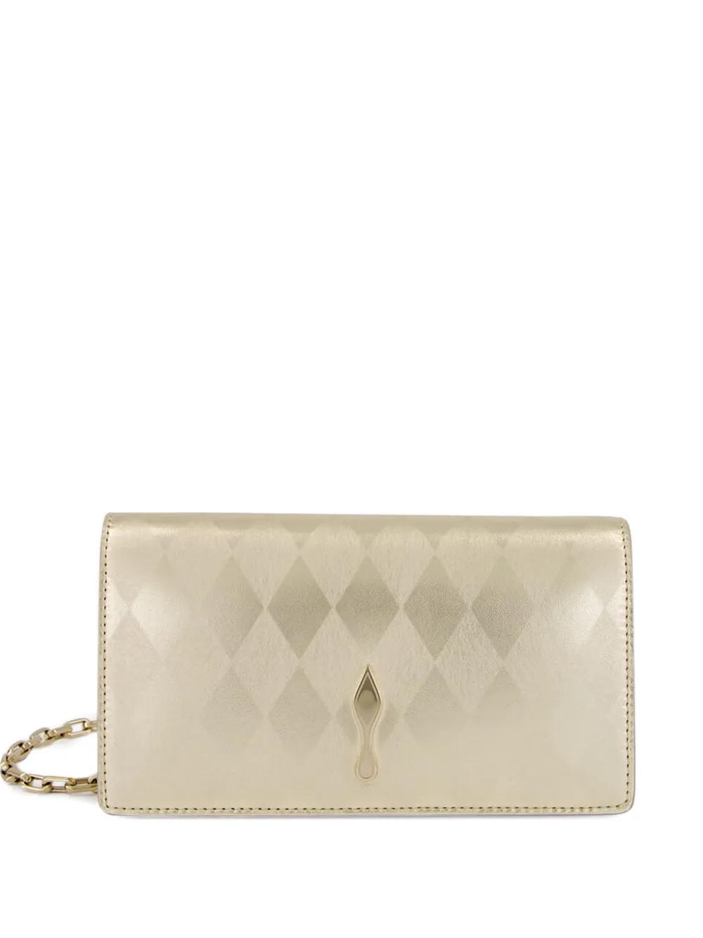 Christian Louboutin Bettina Cross Body Bag | Gold | FARFETCH