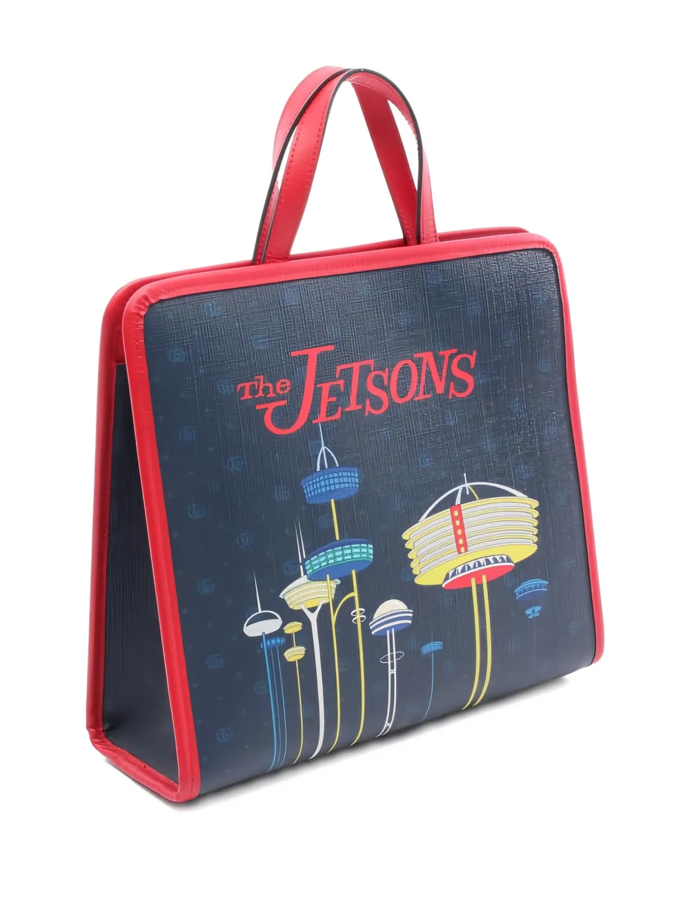 Gucci Pre-Owned x The Jetsons 2010s graphic-print Tote Bag | Blue ...
