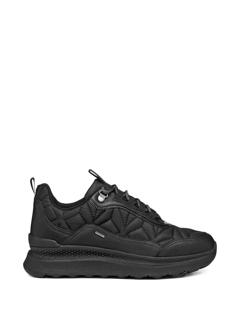 Geox Spherica Actif X2 ABX Quilted Sneakers | Black | FARFETCH CA