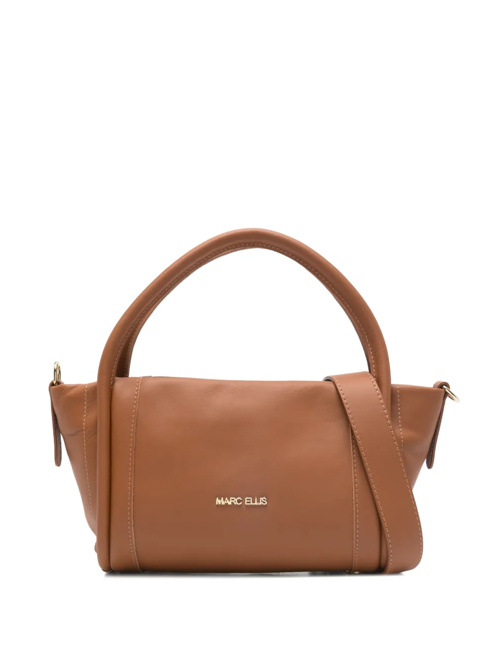 Marc Ellis Lola Leather top-handles Tote Bag | 褐色 | FARFETCH CN