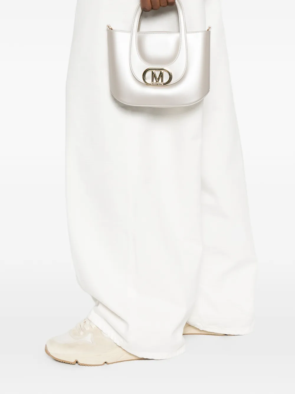 Marc Ellis Flat Galizia logo-plaque Tote Bag | Neutro | FARFETCH BR